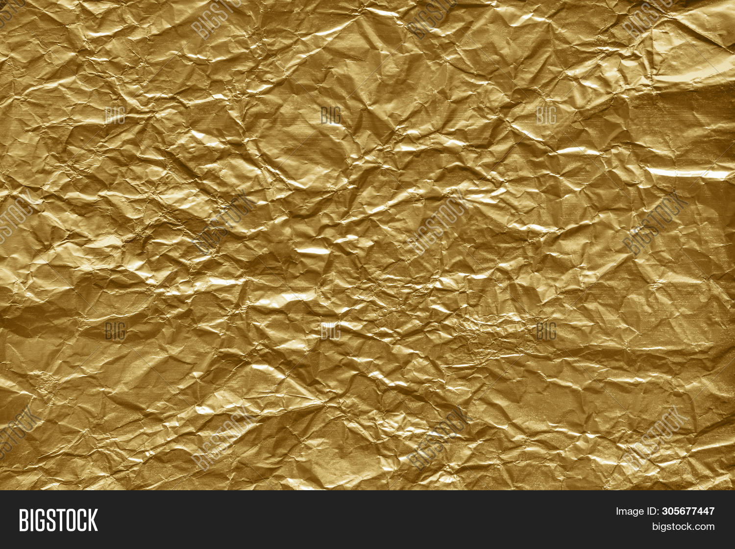 Crumpled Gold Foil Image & Photo (Free Trial) | Bigstock