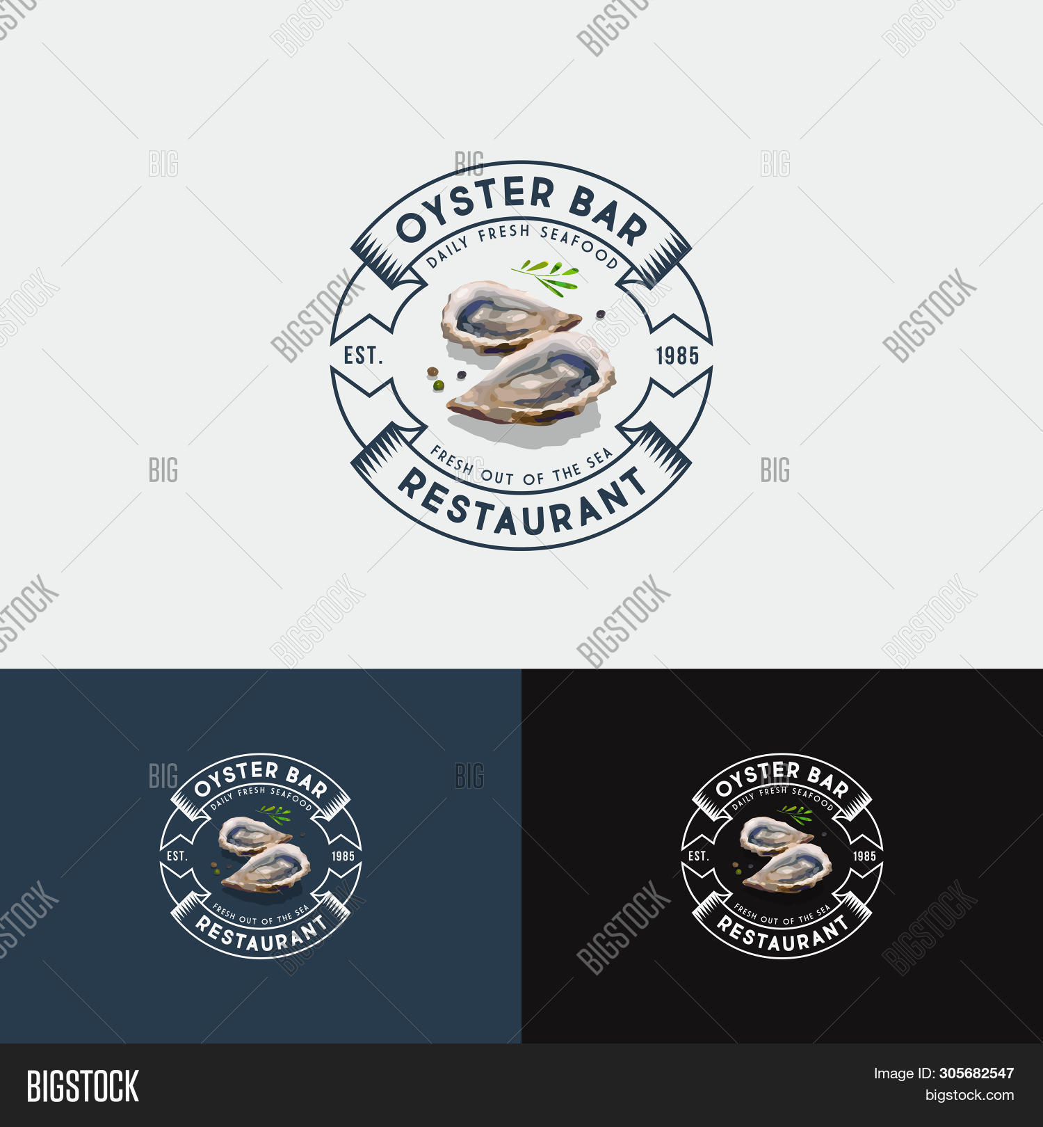 Ouster Bar Logo. Vector & Photo (Free Trial) | Bigstock