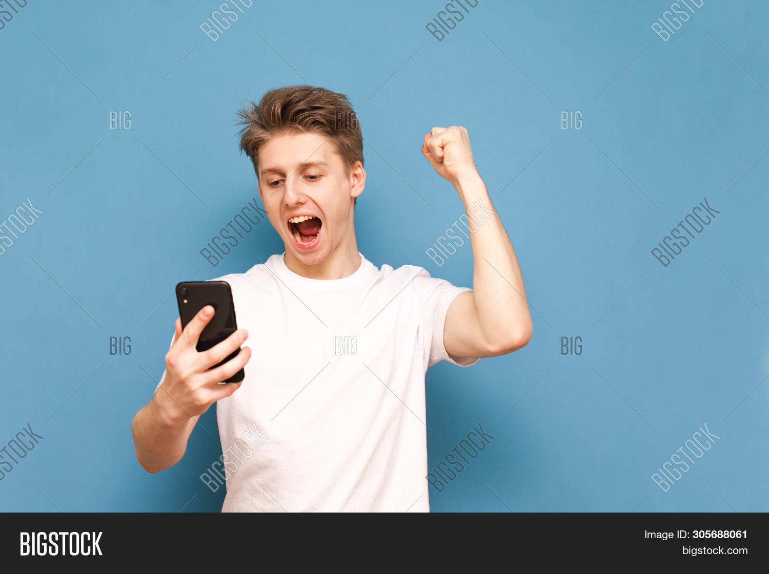 Portrait Joyful Guy Image & Photo (Free Trial) | Bigstock