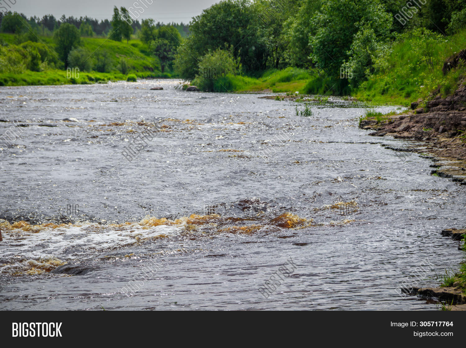 Sablinsky Waterfalls. Image & Photo (Free Trial) | Bigstock