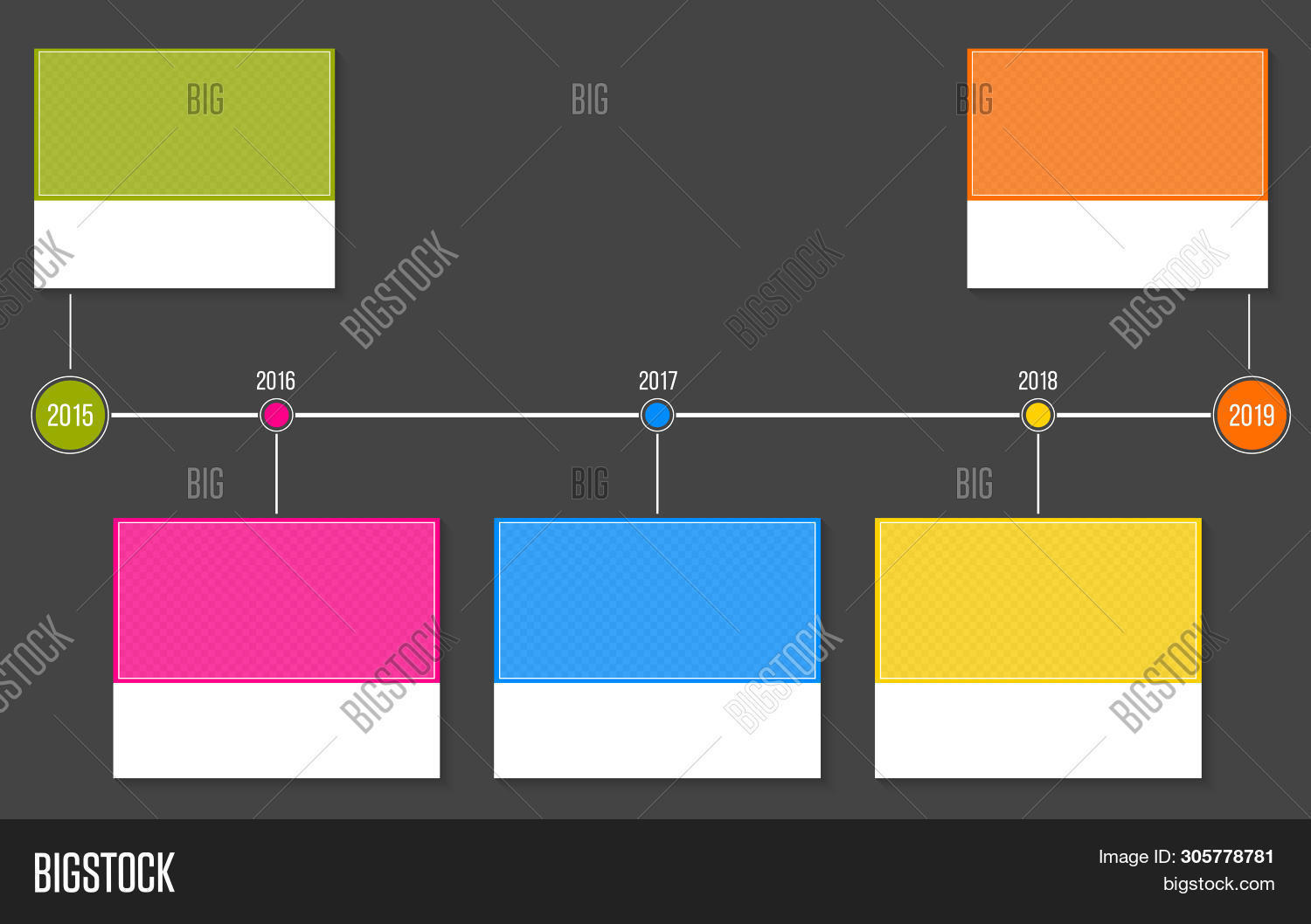 Creative Timeline Graphic
