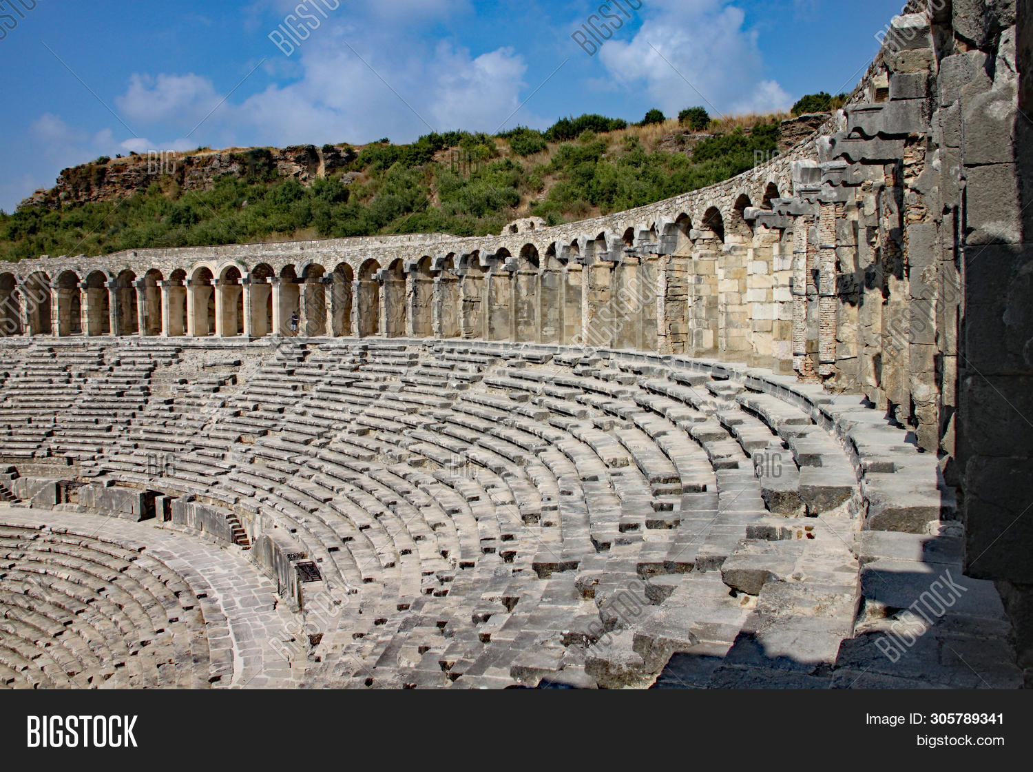 Ruins Old Amphitheatre Image & Photo (Free Trial) | Bigstock