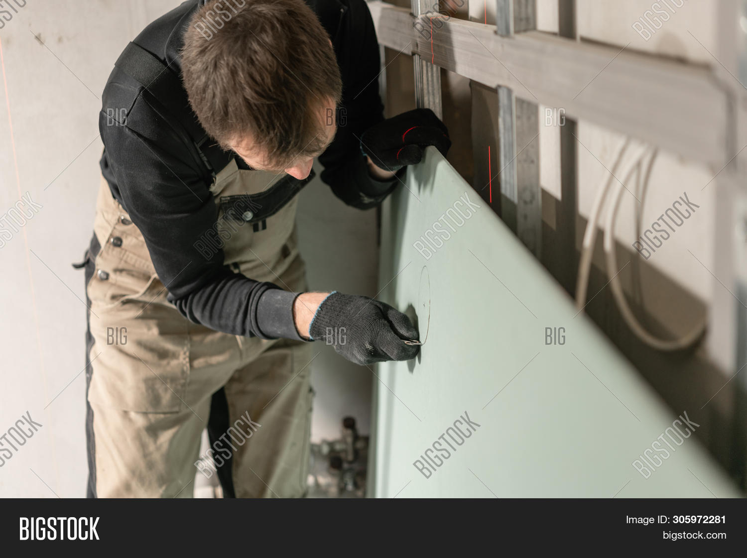 Man Working Builder Image & Photo (Free Trial) | Bigstock