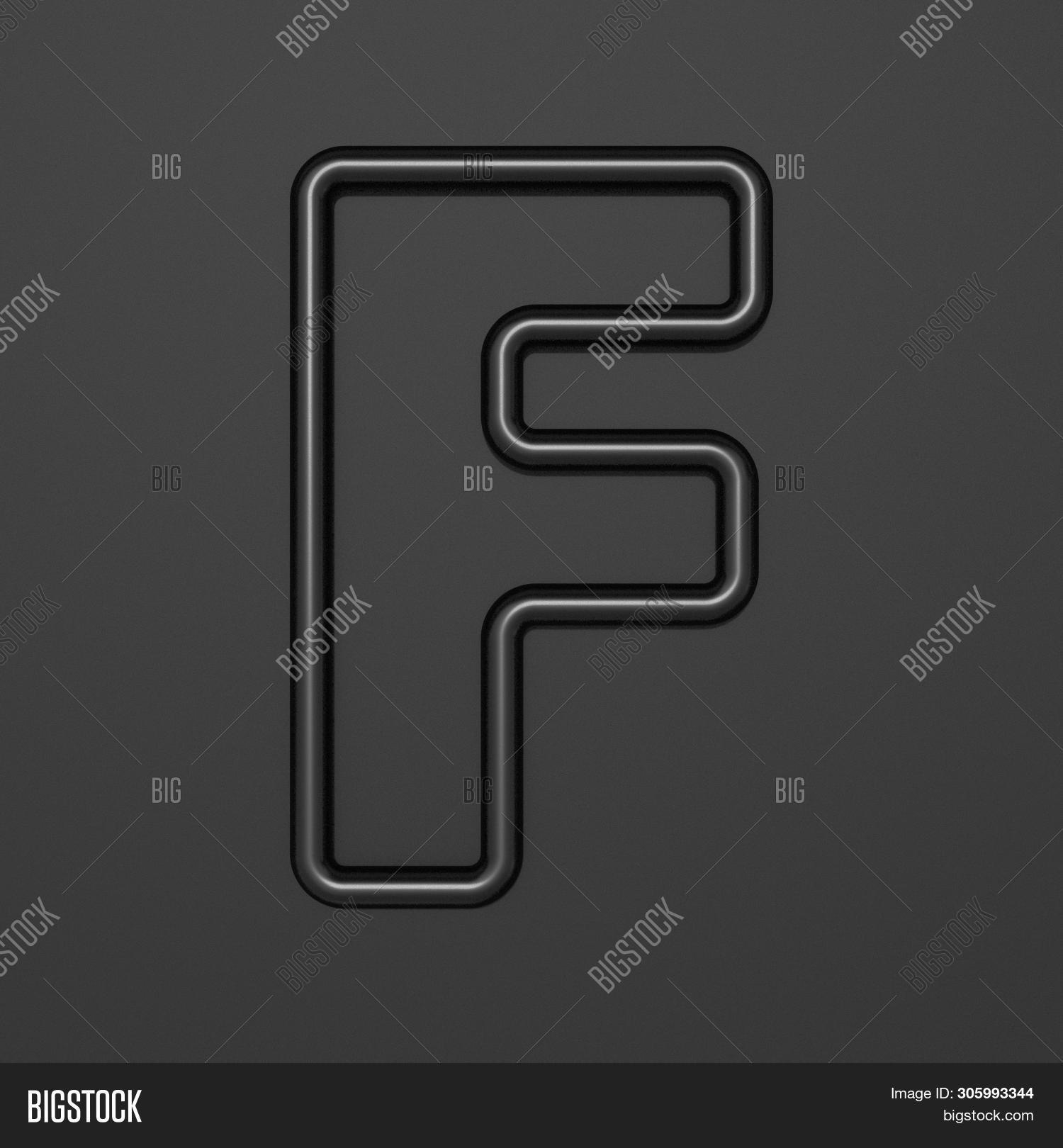 Black Outline Font Image & Photo (Free Trial) | Bigstock
