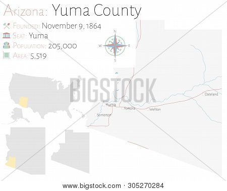 Large Detailed Map Vector & Photo (Free Trial) | Bigstock