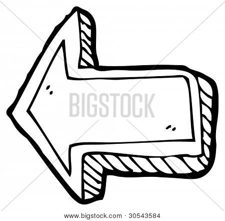 Pointing Arrow Sign Image & Photo (Free Trial) | Bigstock