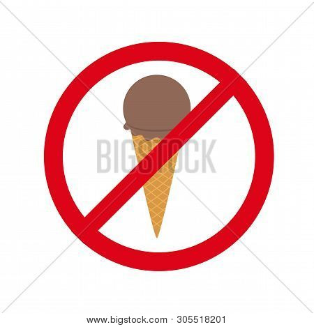 No Ice Cream. No Vector & Photo (Free Trial) | Bigstock