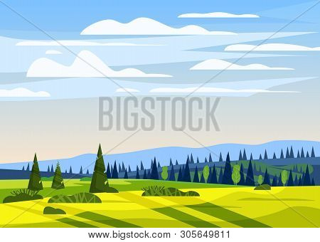 Valley Farmland Cartoon Images, Illustrations & Vectors (Free) - Bigstock