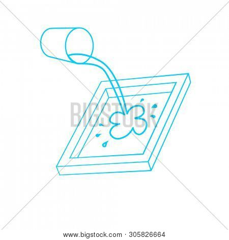 Screen Print Outline Image & Photo (Free Trial) | Bigstock