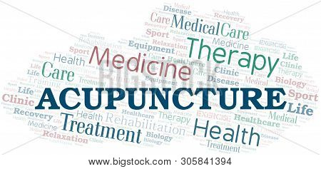 Acupuncture Word Vector & Photo (Free Trial) | Bigstock