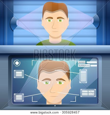 Face Recognition Vector & Photo (Free Trial) | Bigstock