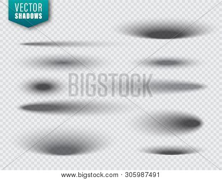 Vector Shadows Set On Vector & Photo (Free Trial) | Bigstock