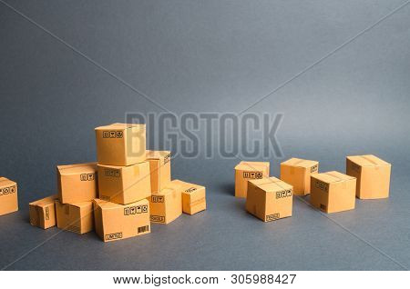 Many Cardboard Boxes. Image & Photo (Free Trial) | Bigstock