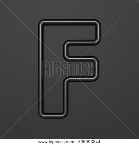 Black Outline Font Image & Photo (Free Trial) | Bigstock