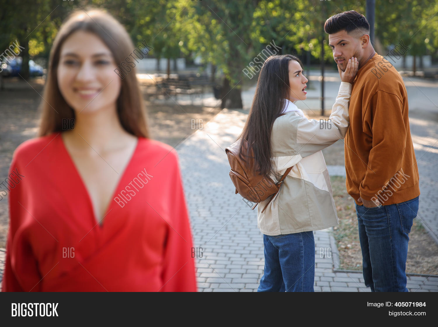 Disloyal Man Looking Image & Photo (Free Trial) | Bigstock