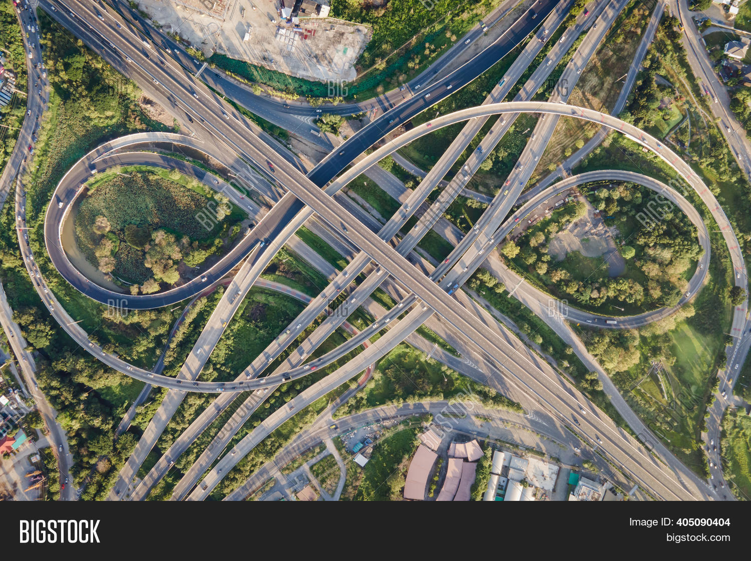 Aerial View Road Image & Photo (Free Trial) | Bigstock