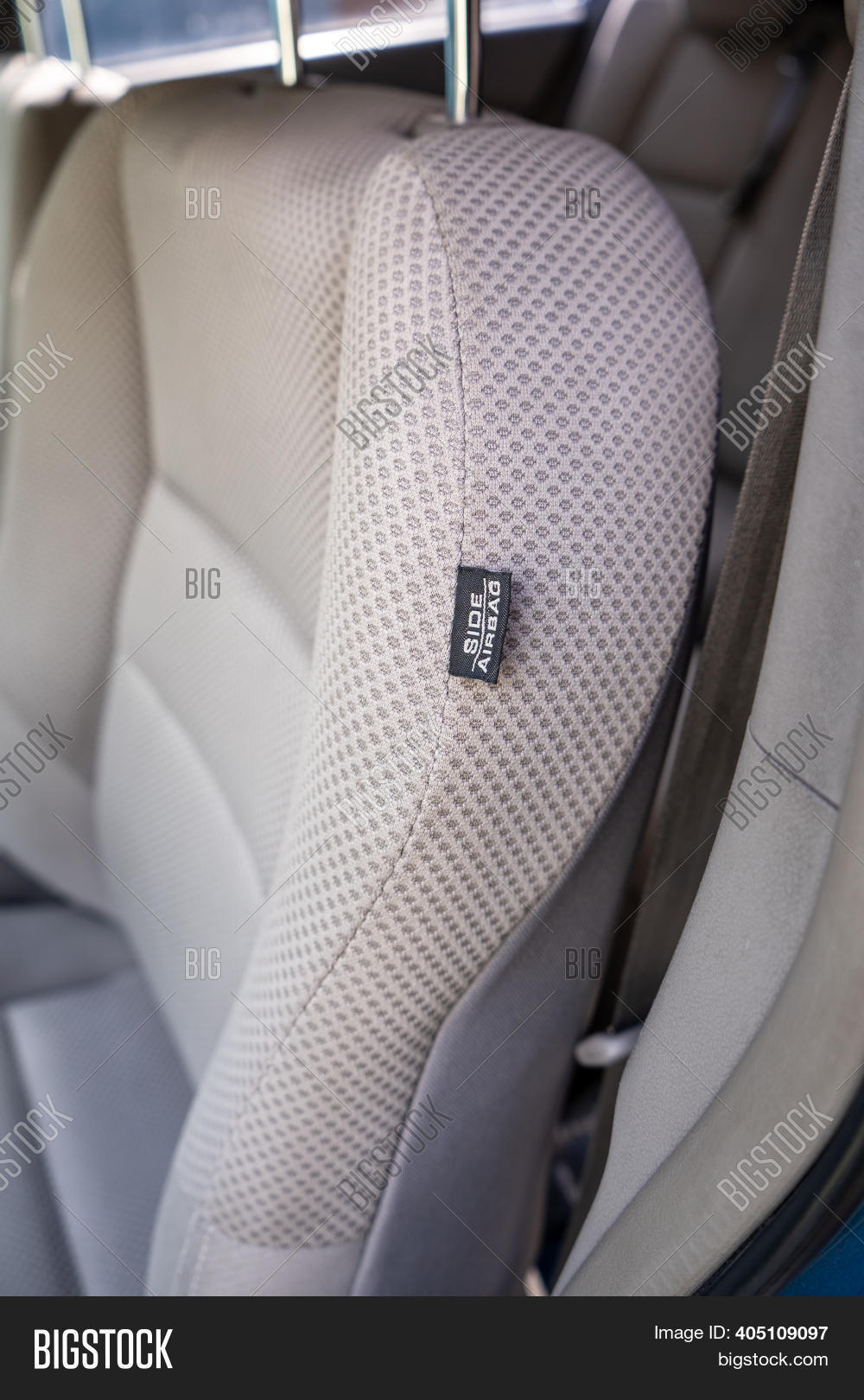 Side Airbag Label On Image & Photo (Free Trial) | Bigstock