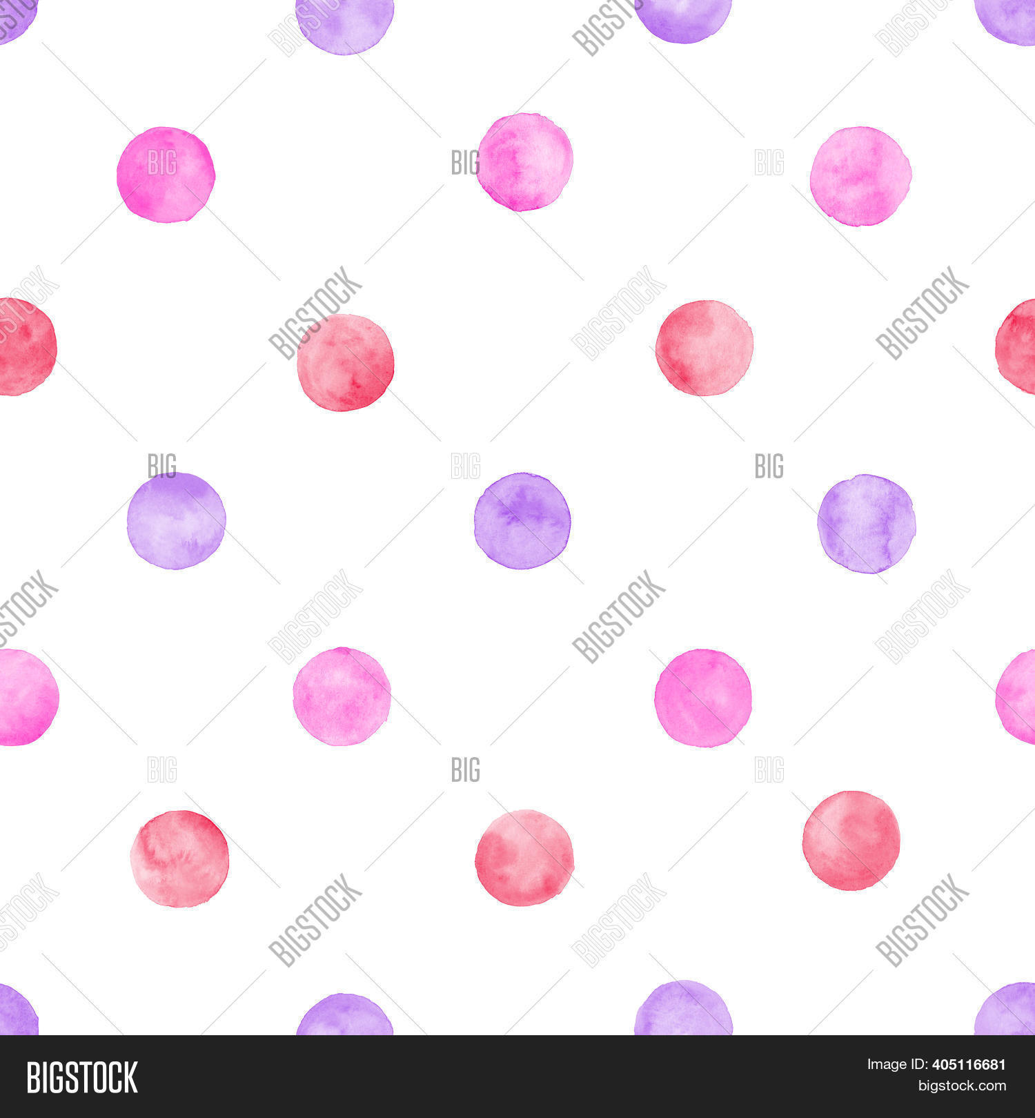 Polka Dot Pink Purple Image & Photo (Free Trial) | Bigstock