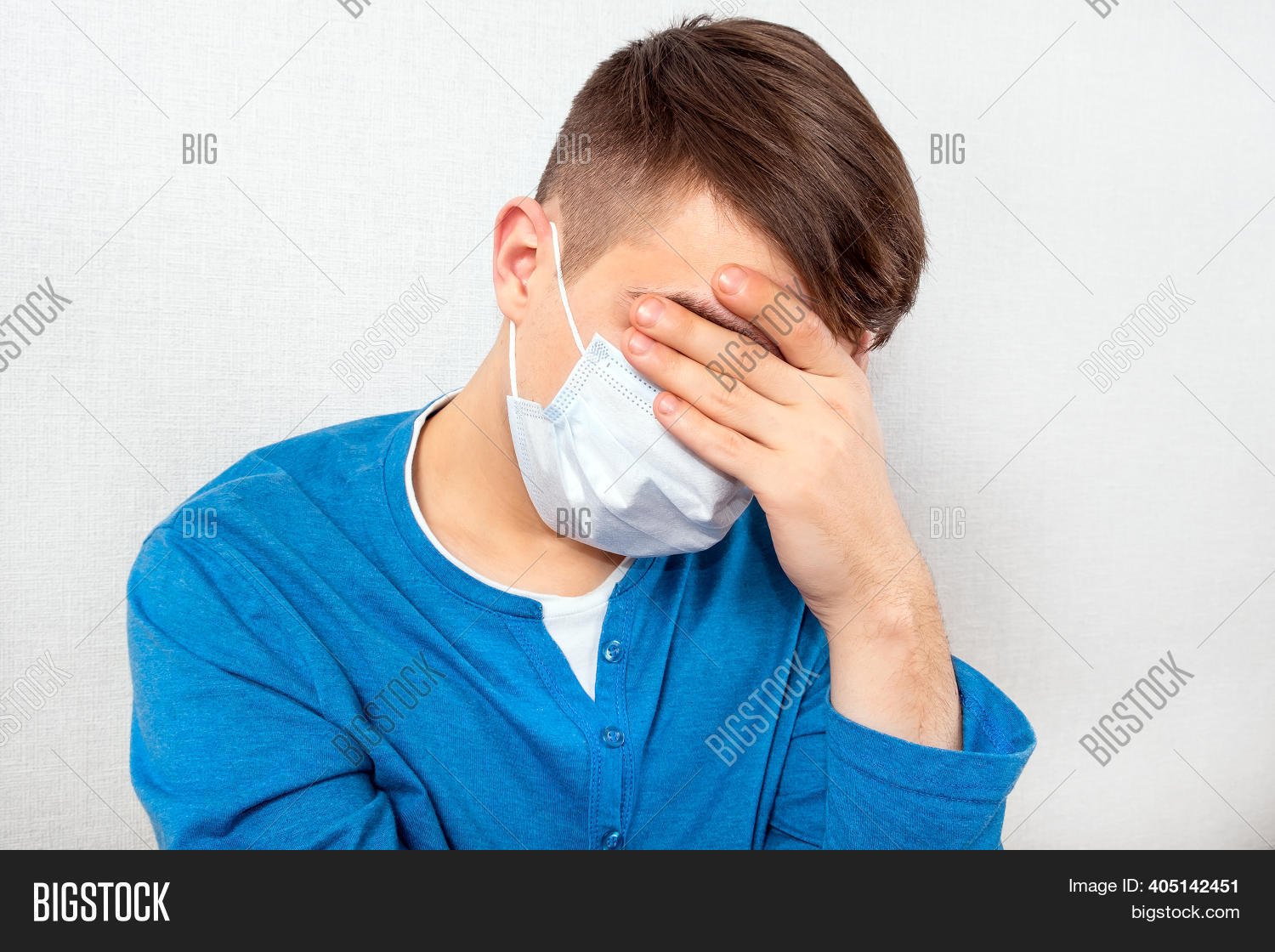 Sad Tired Young Man Image & Photo (Free Trial) | Bigstock