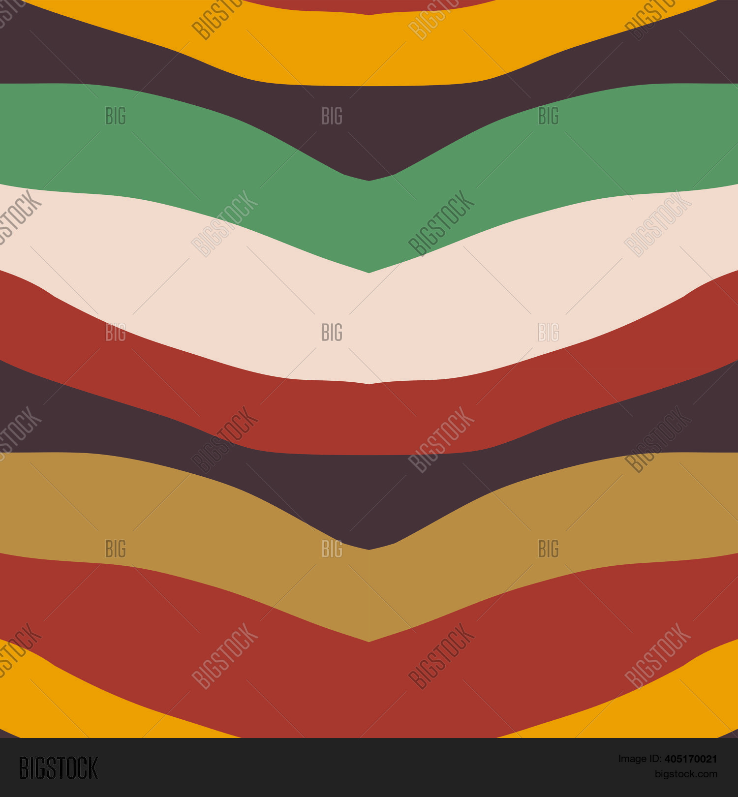 Boho Wavy Striped Vector & Photo (Free Trial) | Bigstock