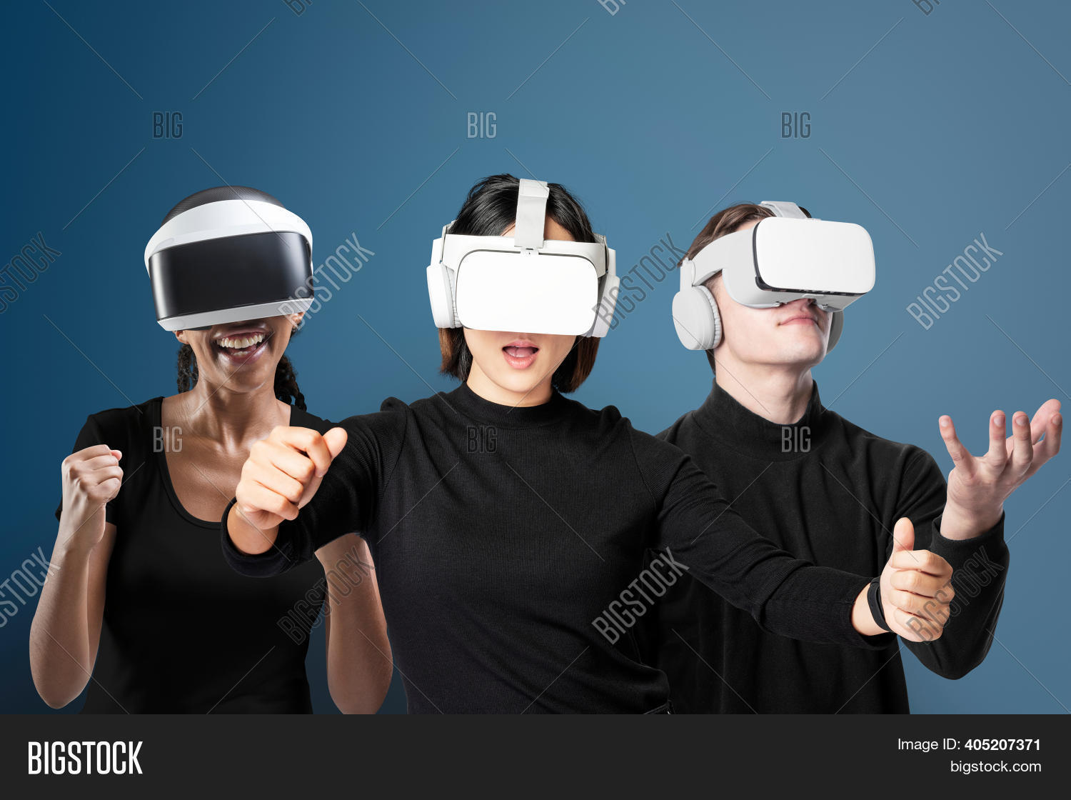 Diverse People Virtual Image & Photo (Free Trial) | Bigstock