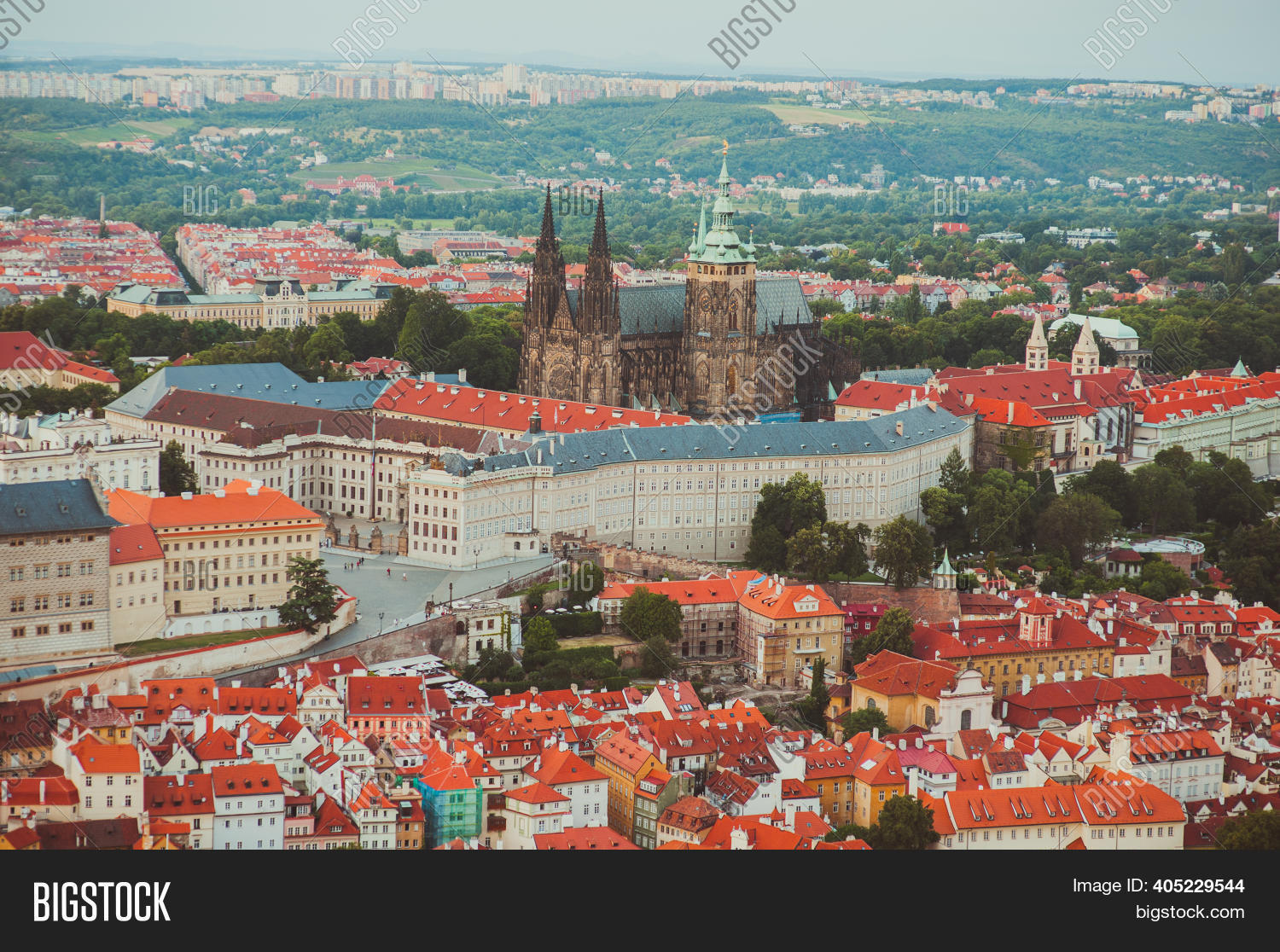 Panoramic View Prague Image & Photo (Free Trial) | Bigstock