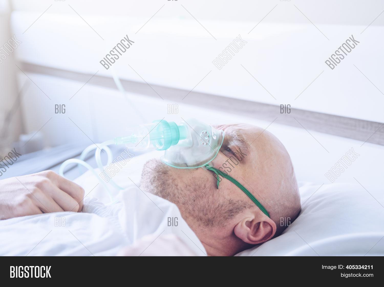 Sick Man Breathing Image & Photo (Free Trial) | Bigstock