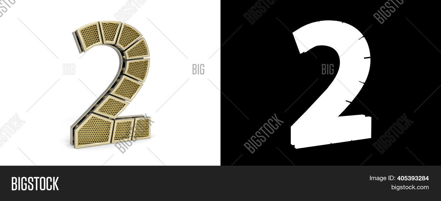Gold Number Two ( Image & Photo (Free Trial) | Bigstock
