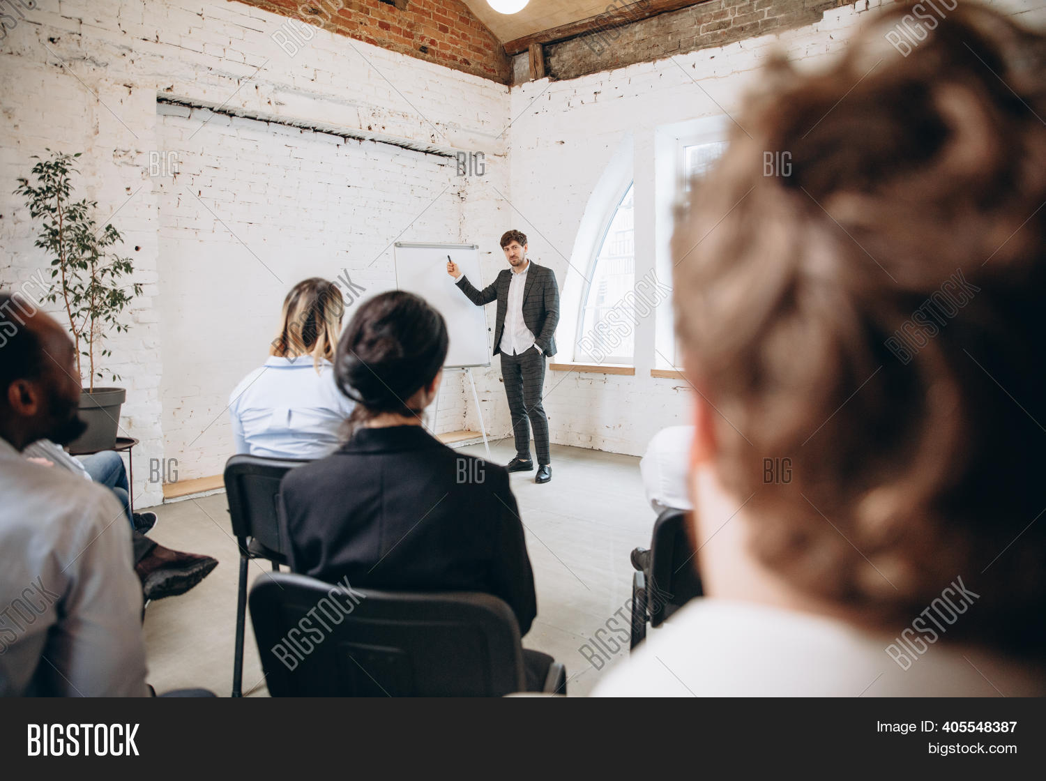 Explaining. Male Image & Photo (Free Trial) | Bigstock