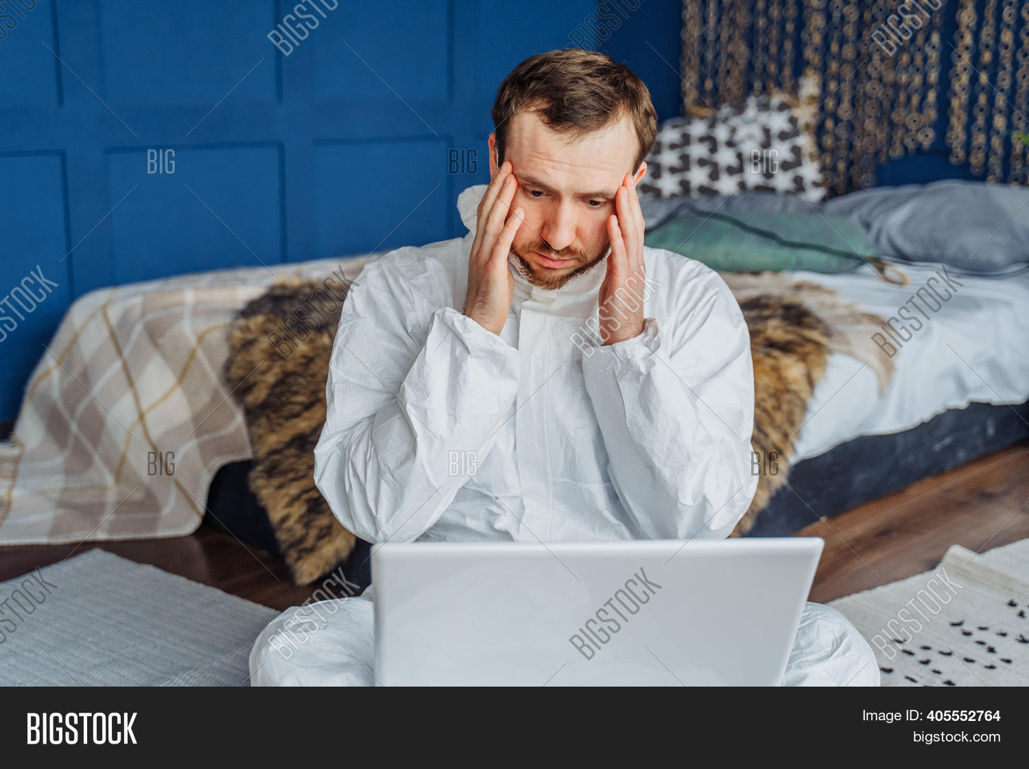 Sad Patient Holding Image & Photo (Free Trial) | Bigstock