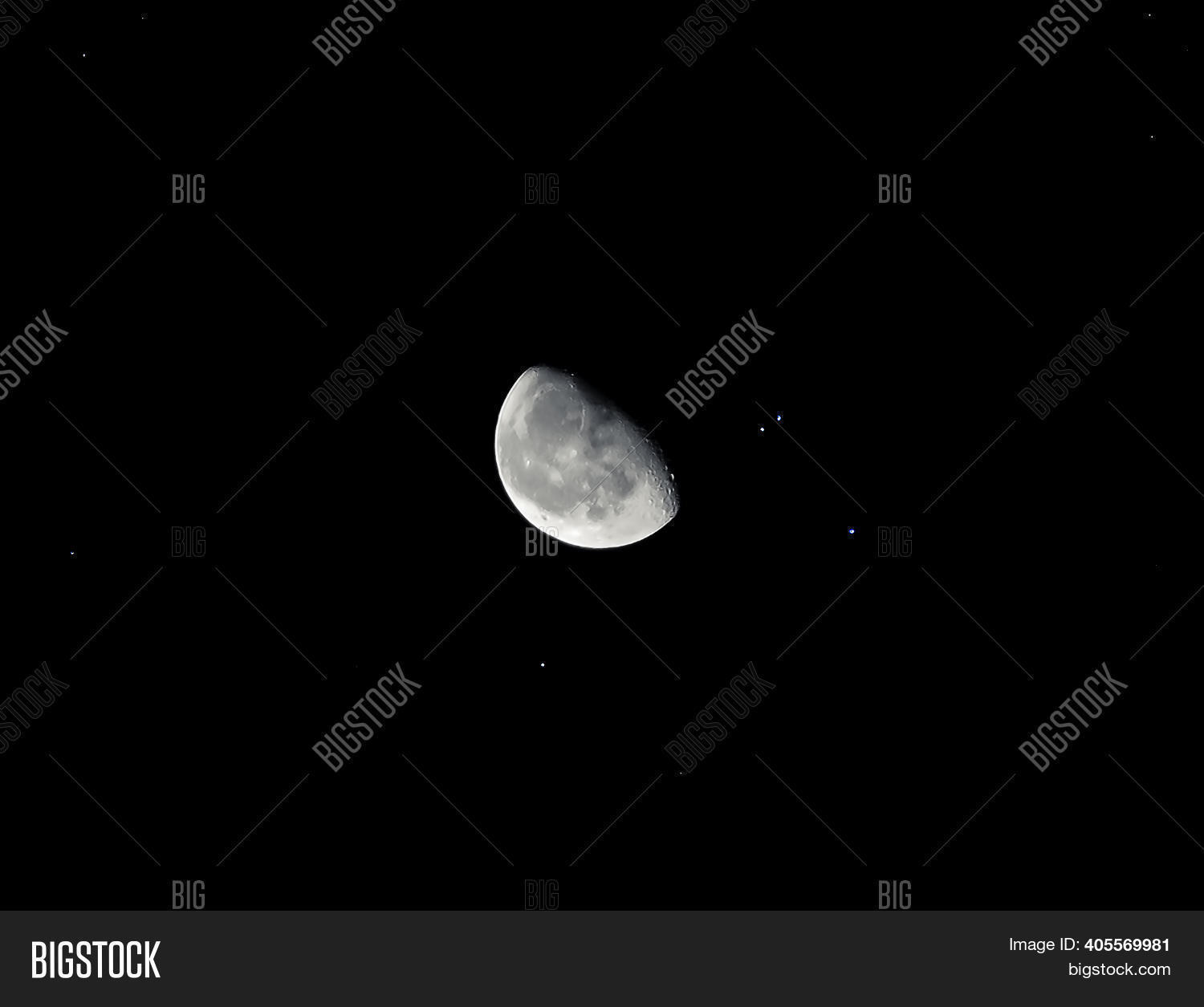 Waning Gibbous Phase Image & Photo (Free Trial) | Bigstock