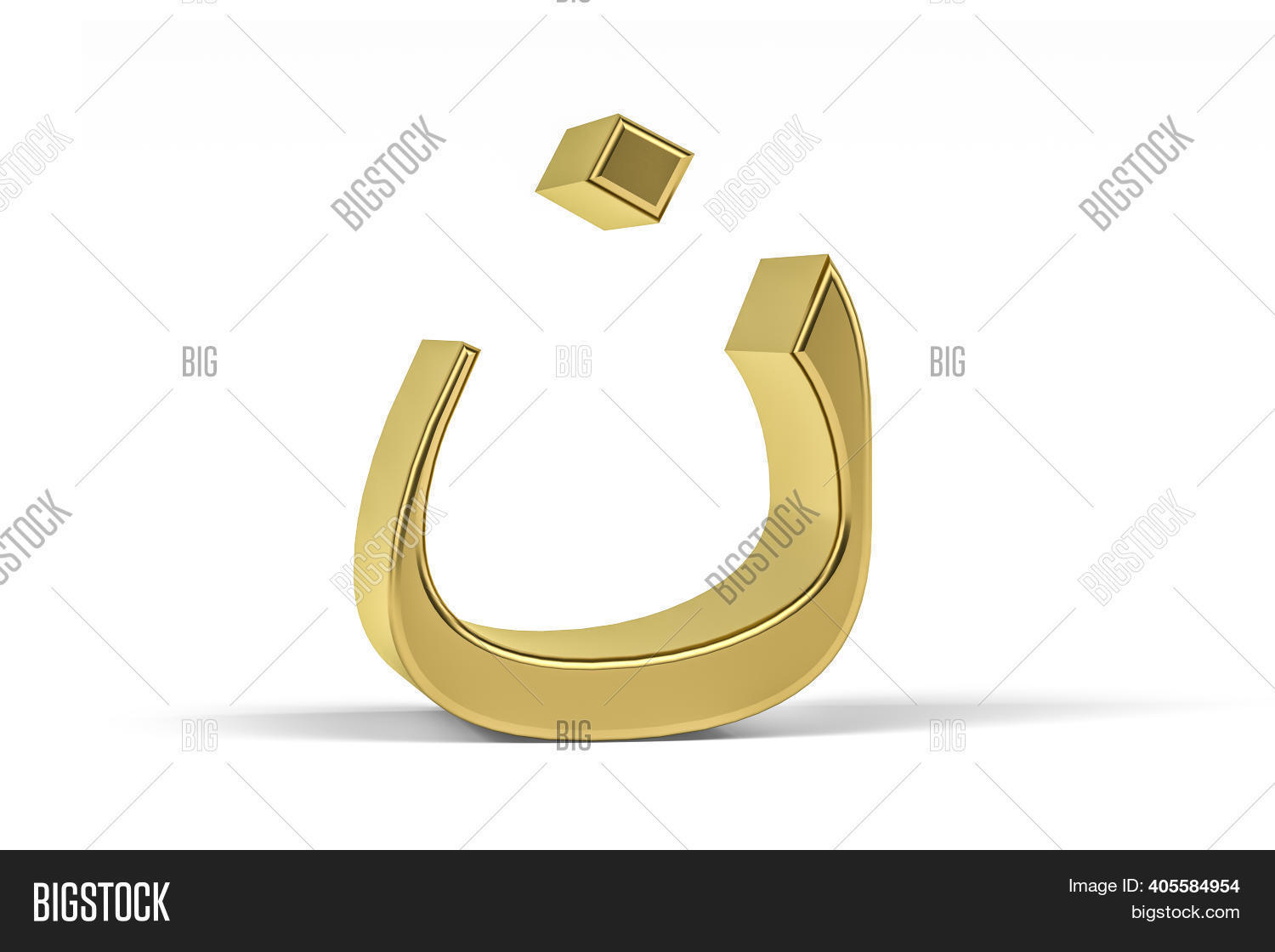 Golden Arabic Letter Image & Photo (Free Trial) | Bigstock