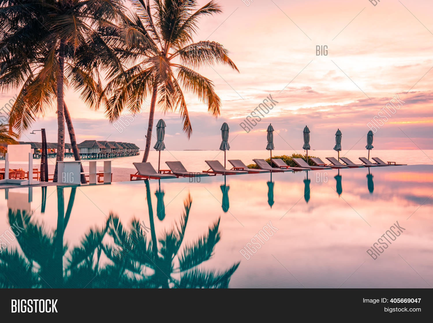 Beautiful Poolside Image & Photo (Free Trial) | Bigstock