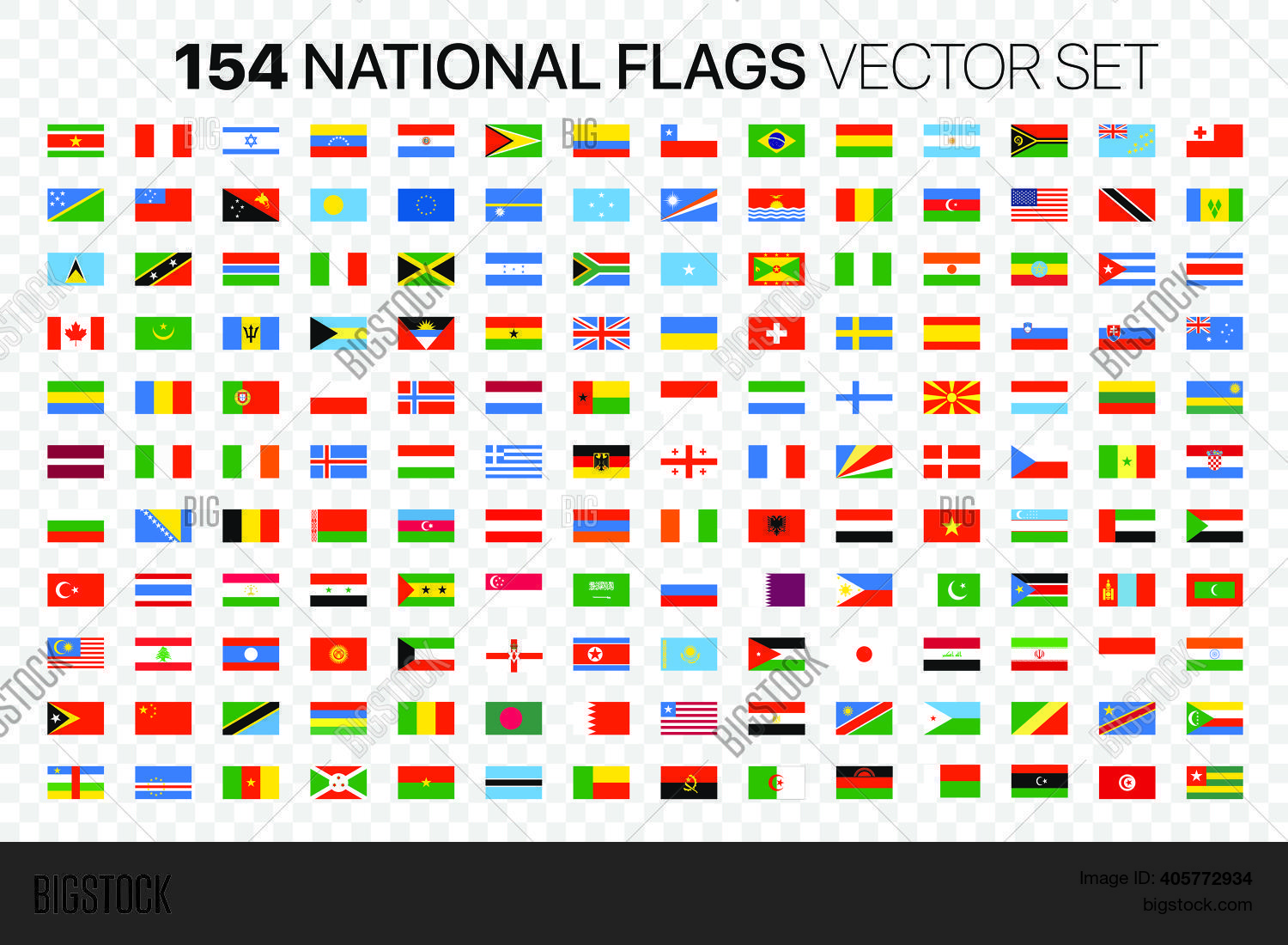 154 National Flags Vector & Photo (Free Trial) | Bigstock