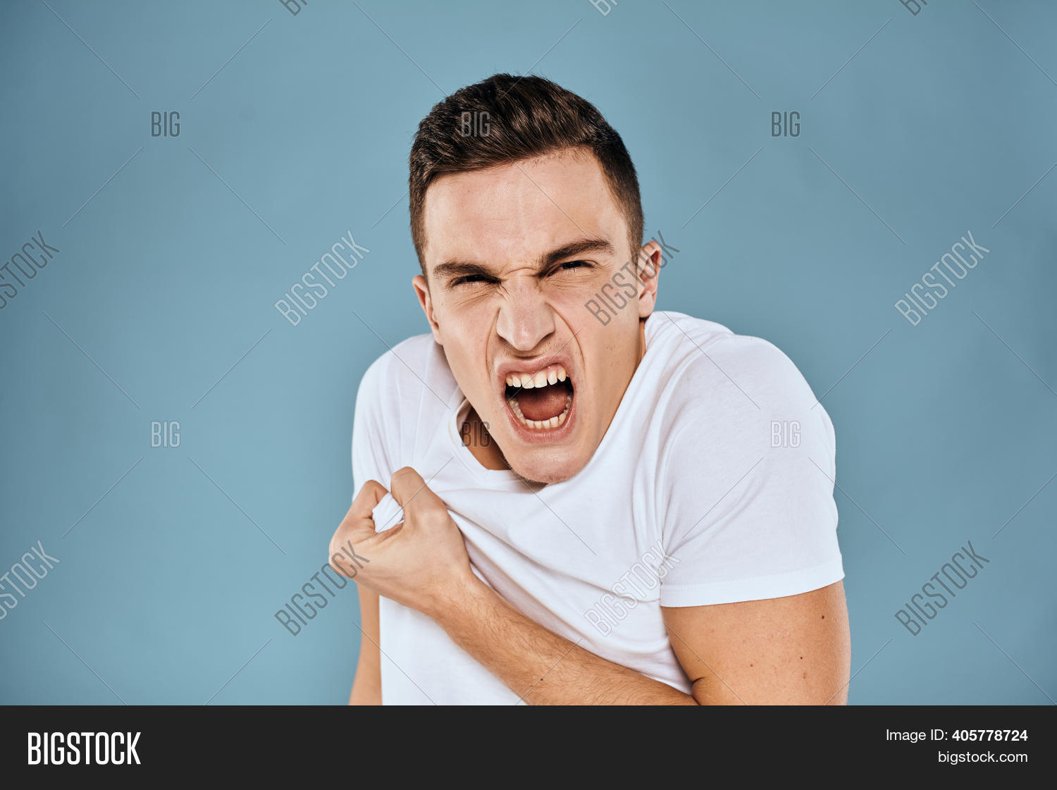 Man Gestures His Hands Image & Photo (Free Trial) | Bigstock