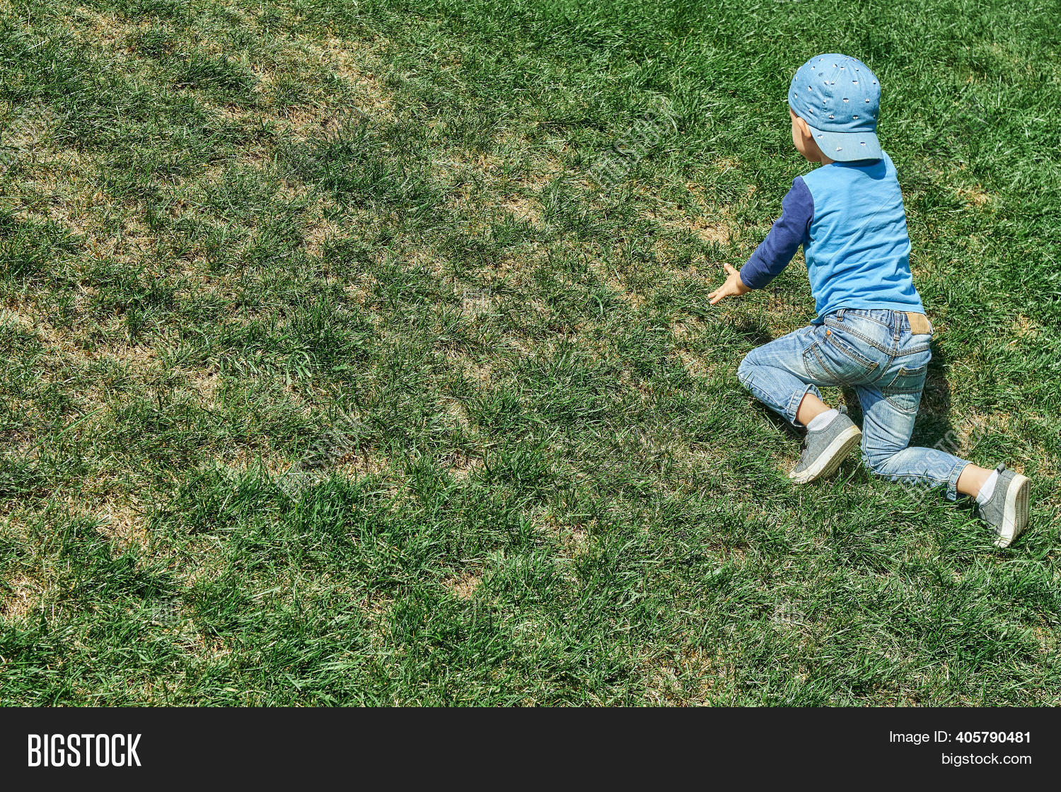 Playful Boy Goes Steep Image & Photo (Free Trial) | Bigstock