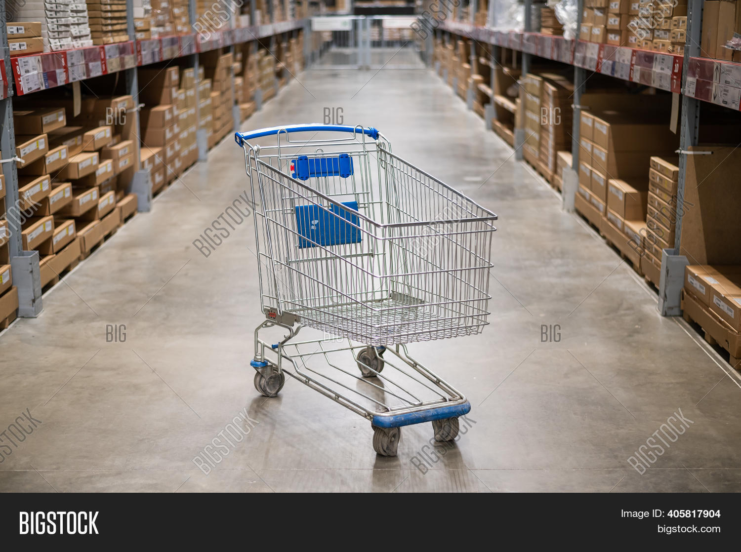 Empty Shopping Cart Image & Photo (Free Trial) | Bigstock