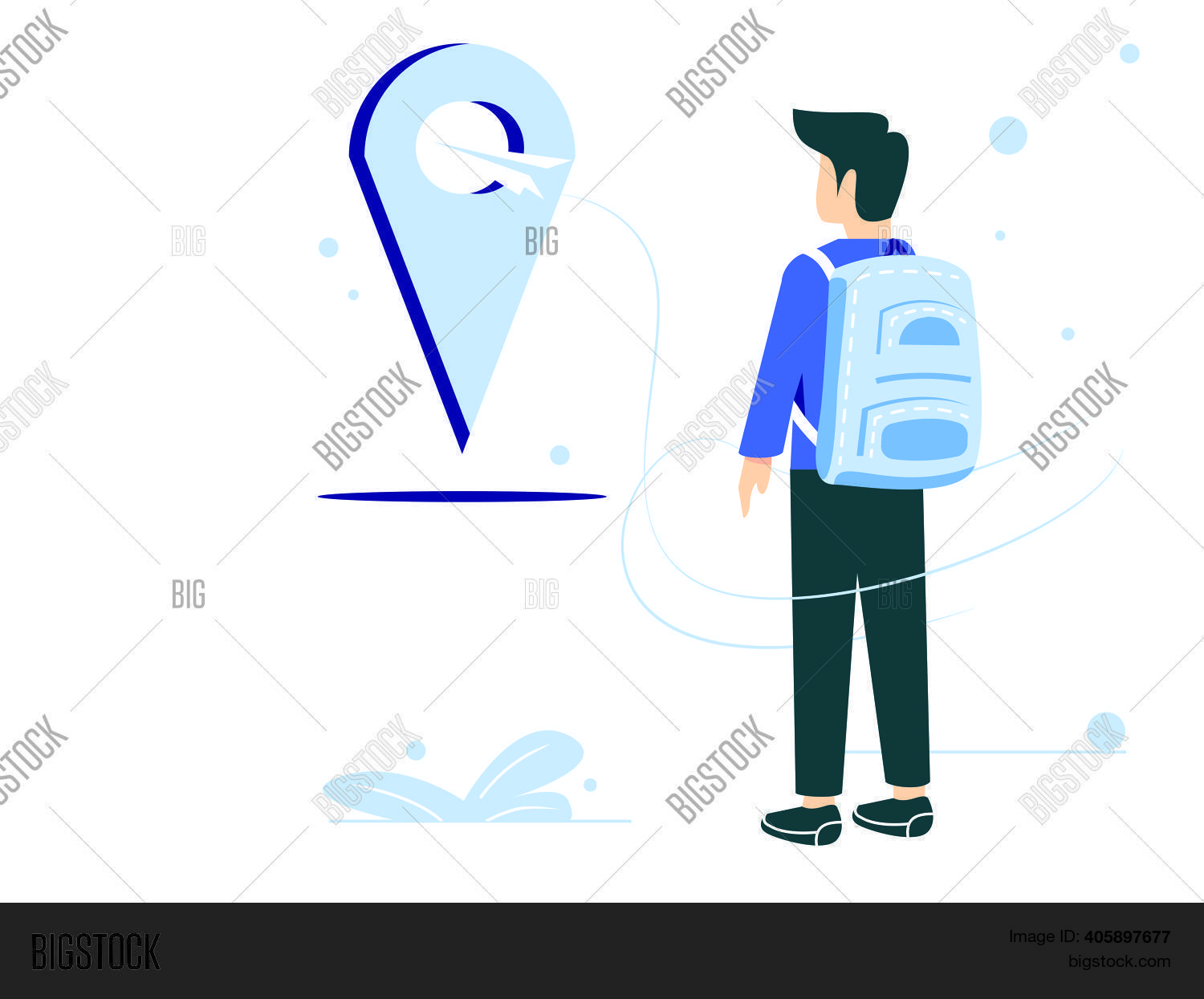 Travel Concept Vector Vector & Photo (Free Trial) | Bigstock