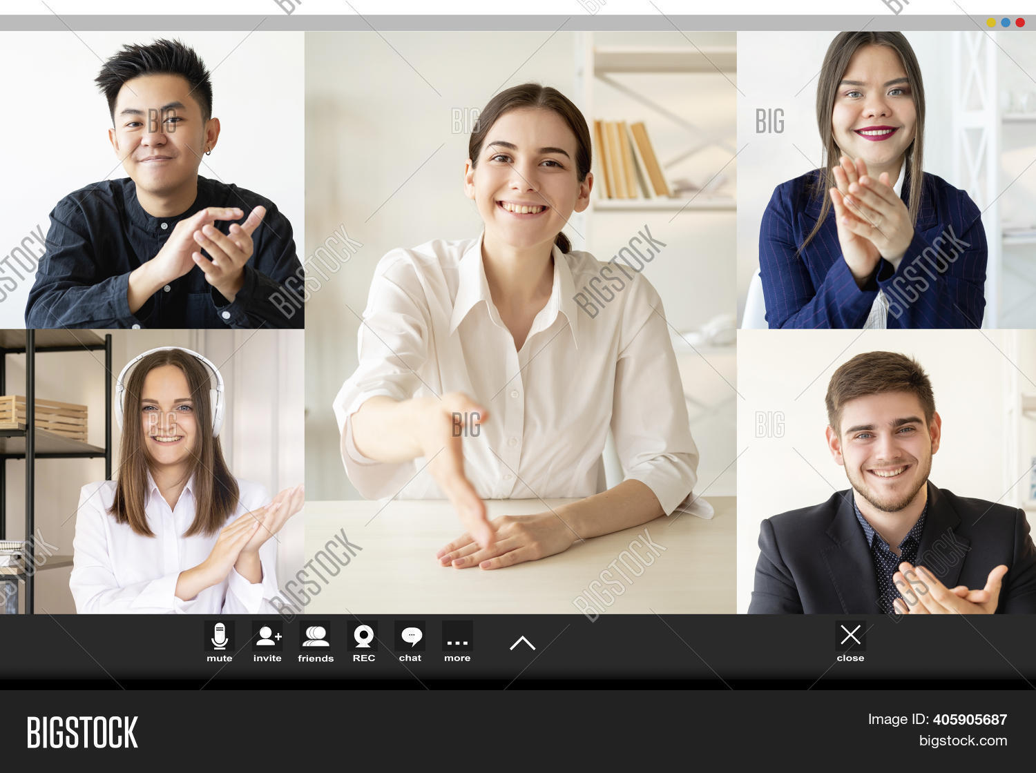 Video Call. Online Image & Photo (Free Trial) | Bigstock