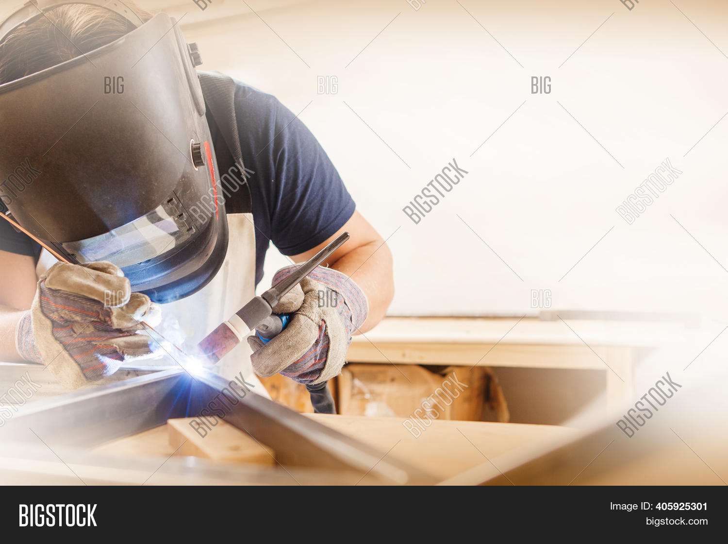 Male Face Mask Welds Image & Photo (Free Trial) | Bigstock