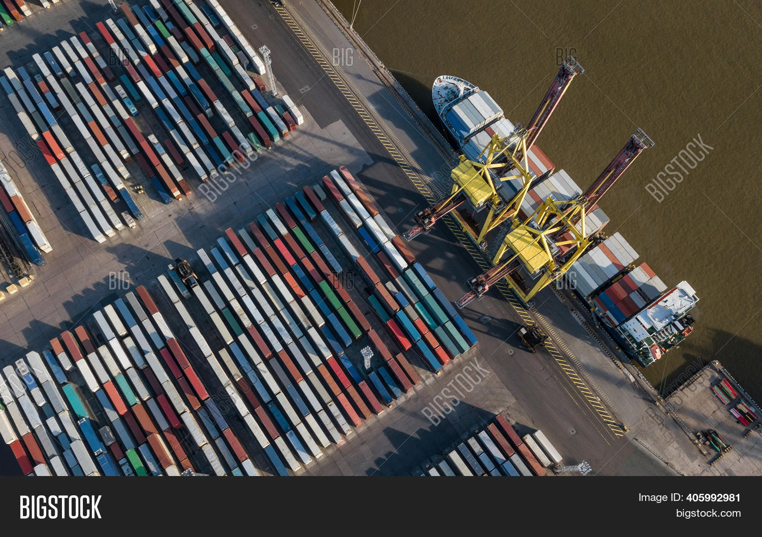 Aerial View Container Image & Photo (Free Trial) | Bigstock