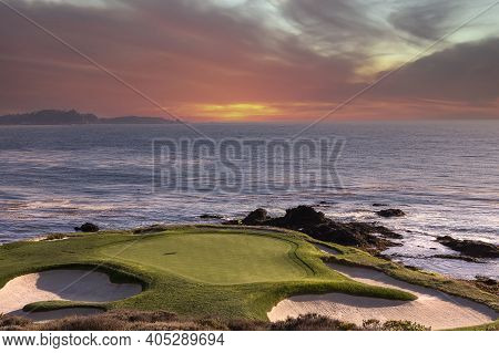 Golf Course Ocean Image & Photo (Free Trial) | Bigstock