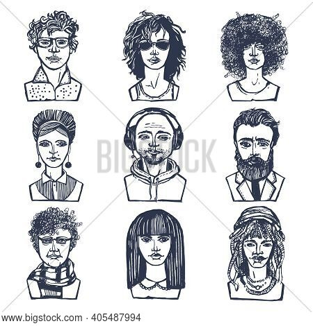 Sketch Grunge Males Vector & Photo (Free Trial) | Bigstock