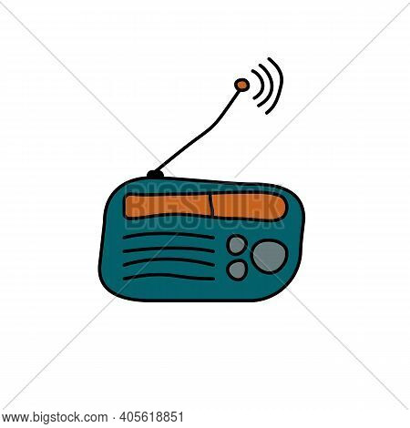Vintage Radio Cartoon Vector & Photo (Free Trial) | Bigstock