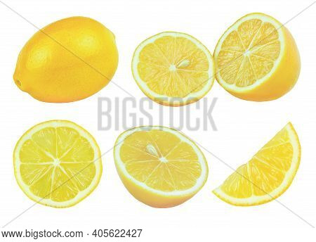 Lemons Side View Image & Photo (Free Trial) | Bigstock