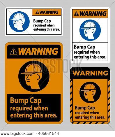 Warning Sign Bump Cap Vector & Photo (Free Trial) | Bigstock