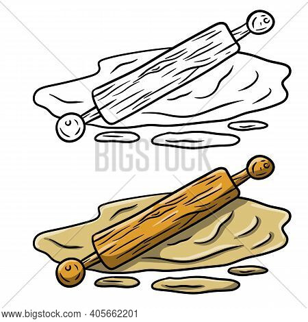 Kneading Dough. Vector & Photo (Free Trial) | Bigstock