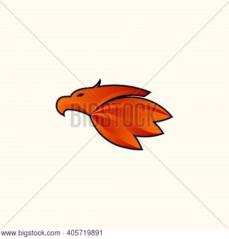 Orange Eagle Vector Vector & Photo (Free Trial) | Bigstock