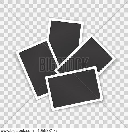 Blank Photo Collage Vector & Photo (Free Trial) | Bigstock