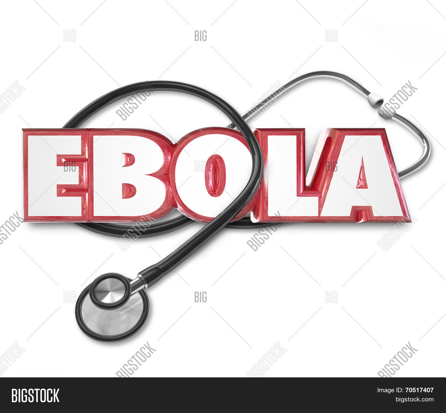 Ebola Word Red 3d Image & Photo (Free Trial) | Bigstock